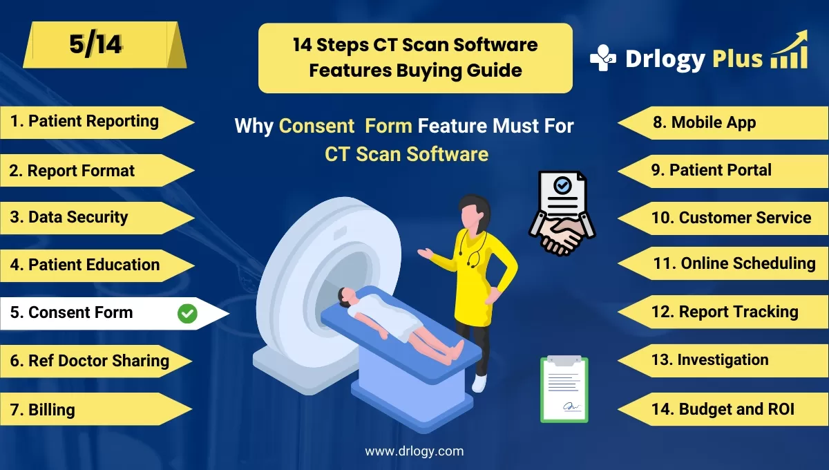 10 Best Consent Form Feature For CT Scan Software | Drlogy