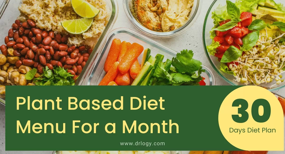 Plant based Diet Menu For 30 Days That You Should Try For Begineers